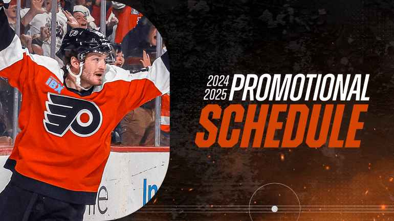 Flyers Announce 2024-2024 Promotional Nights and Giveaways ...